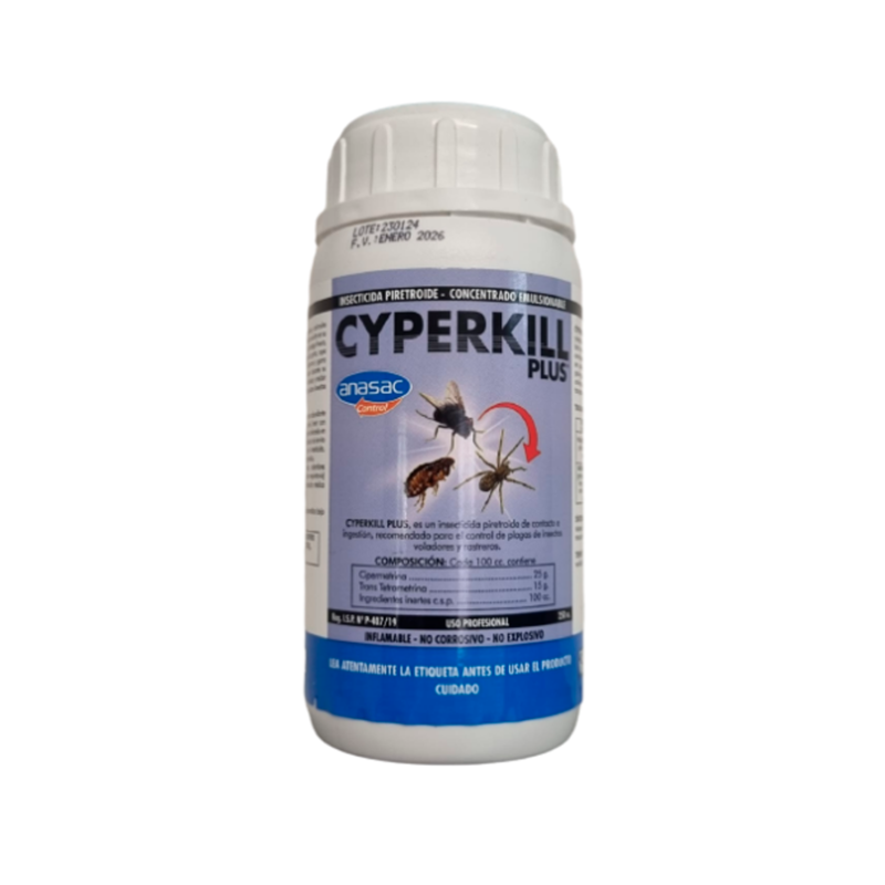 Insecticida Cyperkill Plus 250 cc - Homevan